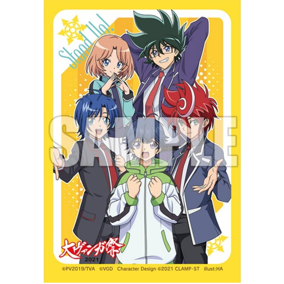 เศษสลีฟ Bushiroad Sleeve Mini Cardfight!! Vanguard 1 : Yu-Yu, Aichi ...