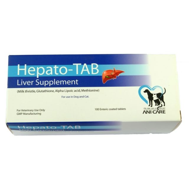 Hepatotab วิตามินบำรุงตับสุนัขและแมว hepato-tab | Shopee Thailand