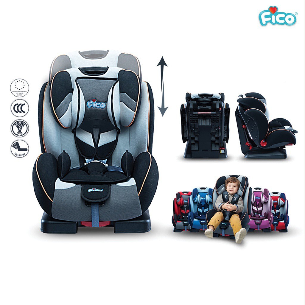 Fico คาร์ซีท รุ่น London Series1 ES02-1 สำหรับเด็ก 9 เดือน - 12 ปี | Shopee Thailand