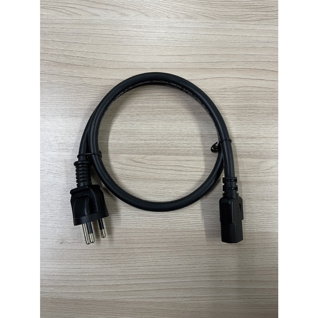 สายไฟ AC สายปลั๊กเครื่องขุด มอก.ตรง มีกราวด์ IEC53 3x2.5 Sq.mm. | Shopee Thailand