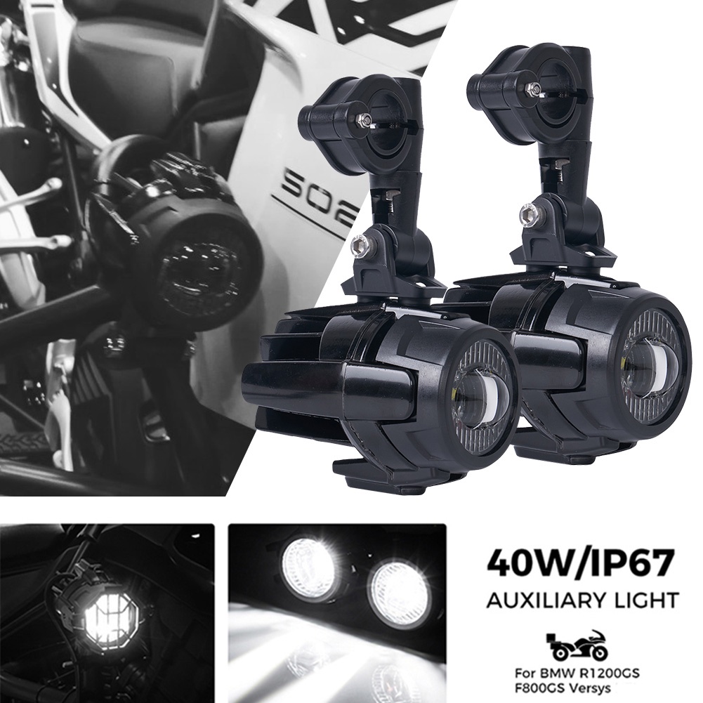 FADUIES Motorcycle LED Auxiliary Fog Light Safety Driving Spot Lamp For BMW R1200GS ADV | Shopee ...