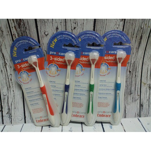 Procare แปรงสีฟัน 3 ด้าน Tootbrush 3 ด้าน | Shopee Thailand