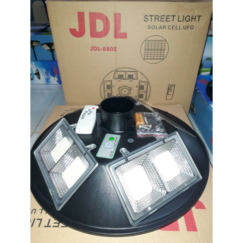 ไฟโซล่าเซลล์ UFO 200,000w JDของแท้5ทิศทาง ไฟถนนโซล่าเซลล์UFO800w | Shopee Thailand