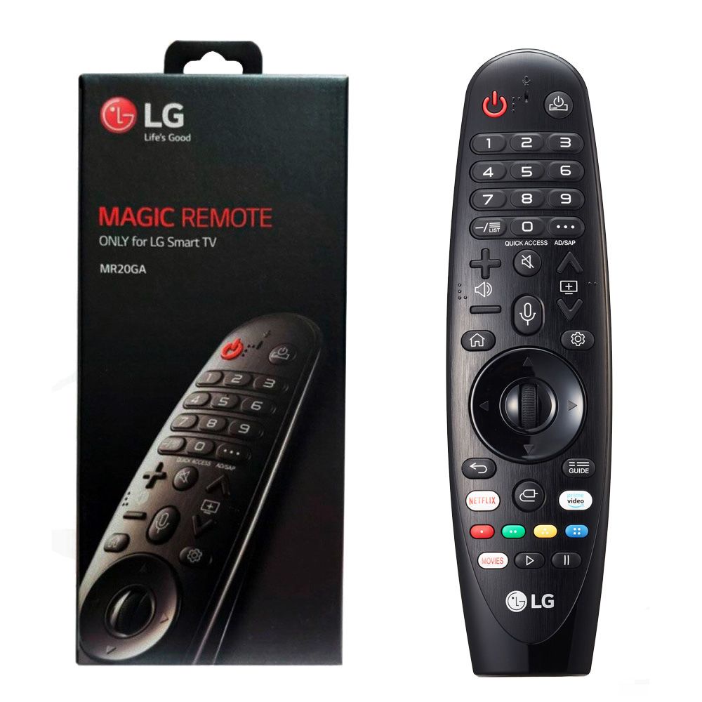 LG AN-MR20GA Magic Remote 2020 for LG Smart TVs OLED, NanoCell and 4K ...