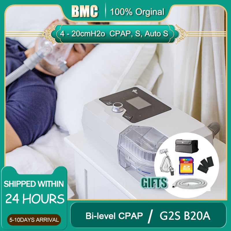 Bmc G2S Bpap B-20A New Cpap Bi-level Cpap For Large Face Mask ...