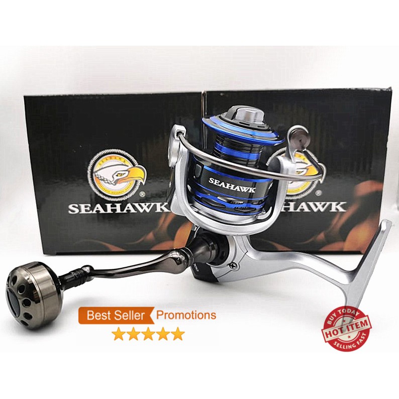 Seahawk รอกตกปลา ขนาด 2000,3000,4000,5000 | Shopee Thailand