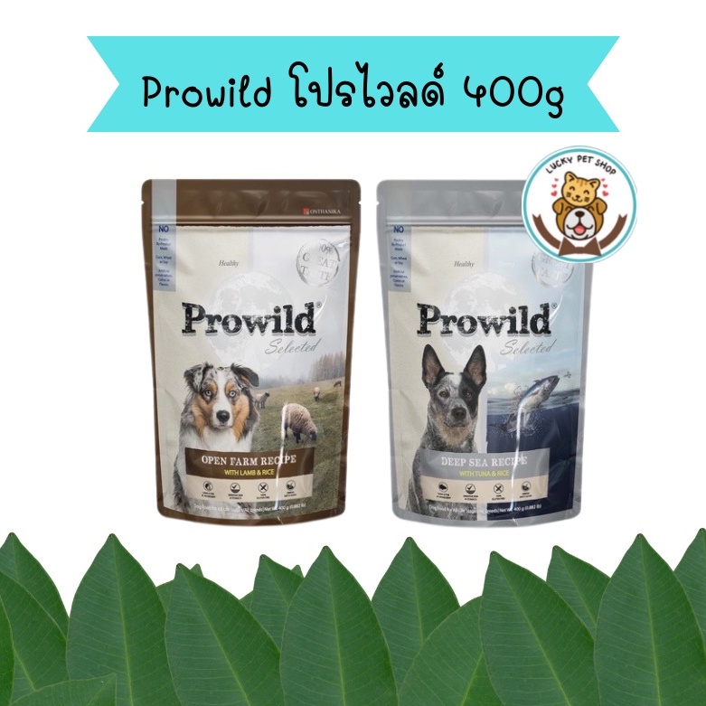 Prowild โปรไวลด์ 400g อาหารสุนัขเกรด Holistic | Shopee Thailand
