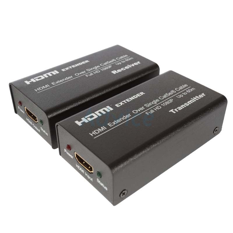 Converter HDMI Extender 60M by UTP CAT5e | Shopee Thailand