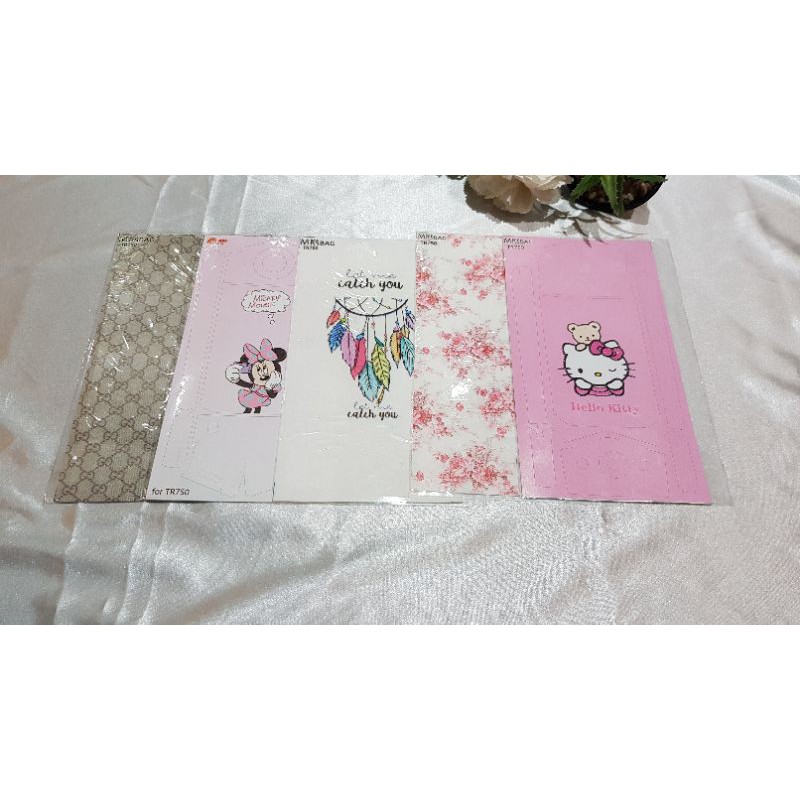 โล๊ะสต้อค 5 ชิ้น 159฿ สติกเกอร์กันรอย สติกเกอร์กล้อง Casio TR750 TR80 ...