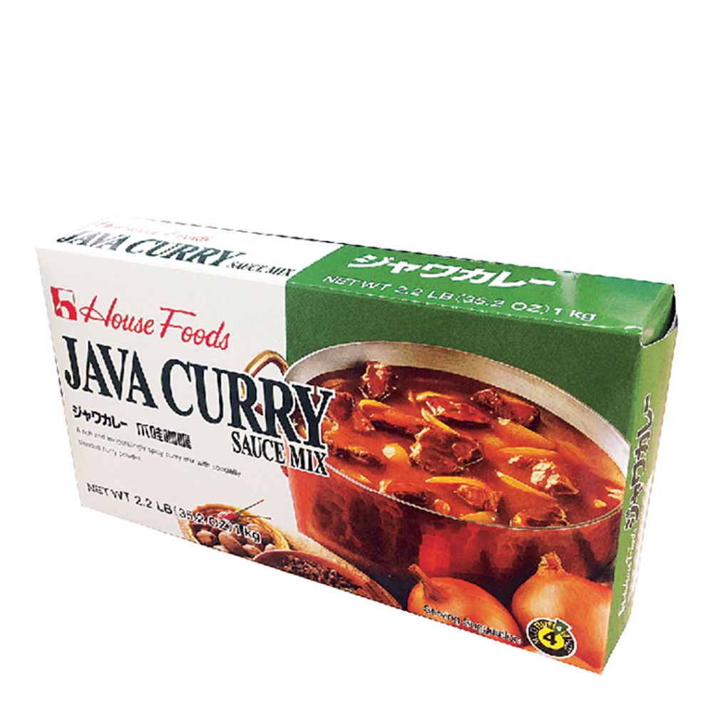 * พร้อมส่ง * เฮ้าส์ จาวา เคอร์รี่ มีเดียมฮอต 1000 กรัม House Foods Java ...