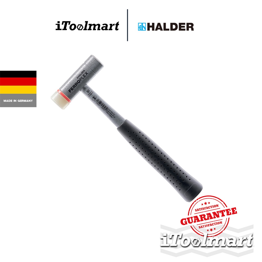 HALDER FERROPLEX 3677.030 ค้อน เหล็ก/ไนล่อน 30 มม. | Shopee Thailand