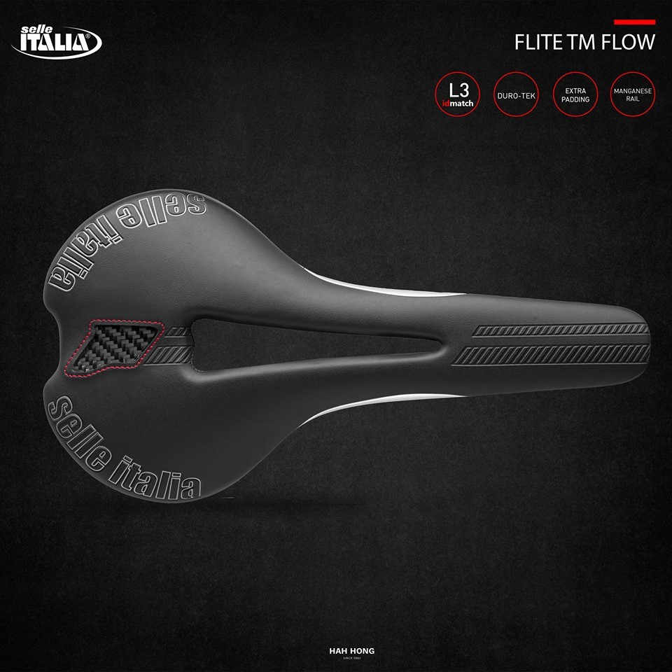 Selle Italiaเบาะ Selle Italia รุ่น Flite TM Flow ปีกกว้าง | Shopee Thailand