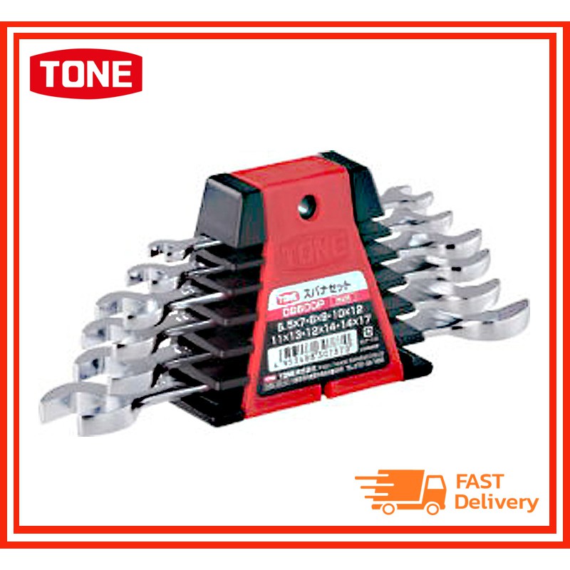 Tone Spanner Set DS600P ชุดประแจปากตาย 6 ชิ้น | Shopee Thailand