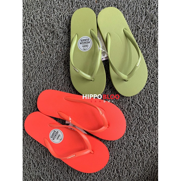 Hippobloo Sandal รองเท้าแตะ ฮิปโป รุ่นสายเล็ก | Shopee Thailand