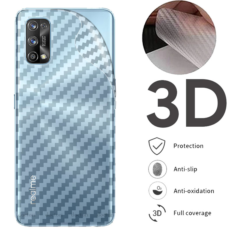 ฟิล์มกันรอยหลัง เคฟล่า Realme 9 9i 8 8s 7 6 5 3 X2 GT Neo 3T Pro NEO 7i 6i 5i 5s XT X3 Super ...