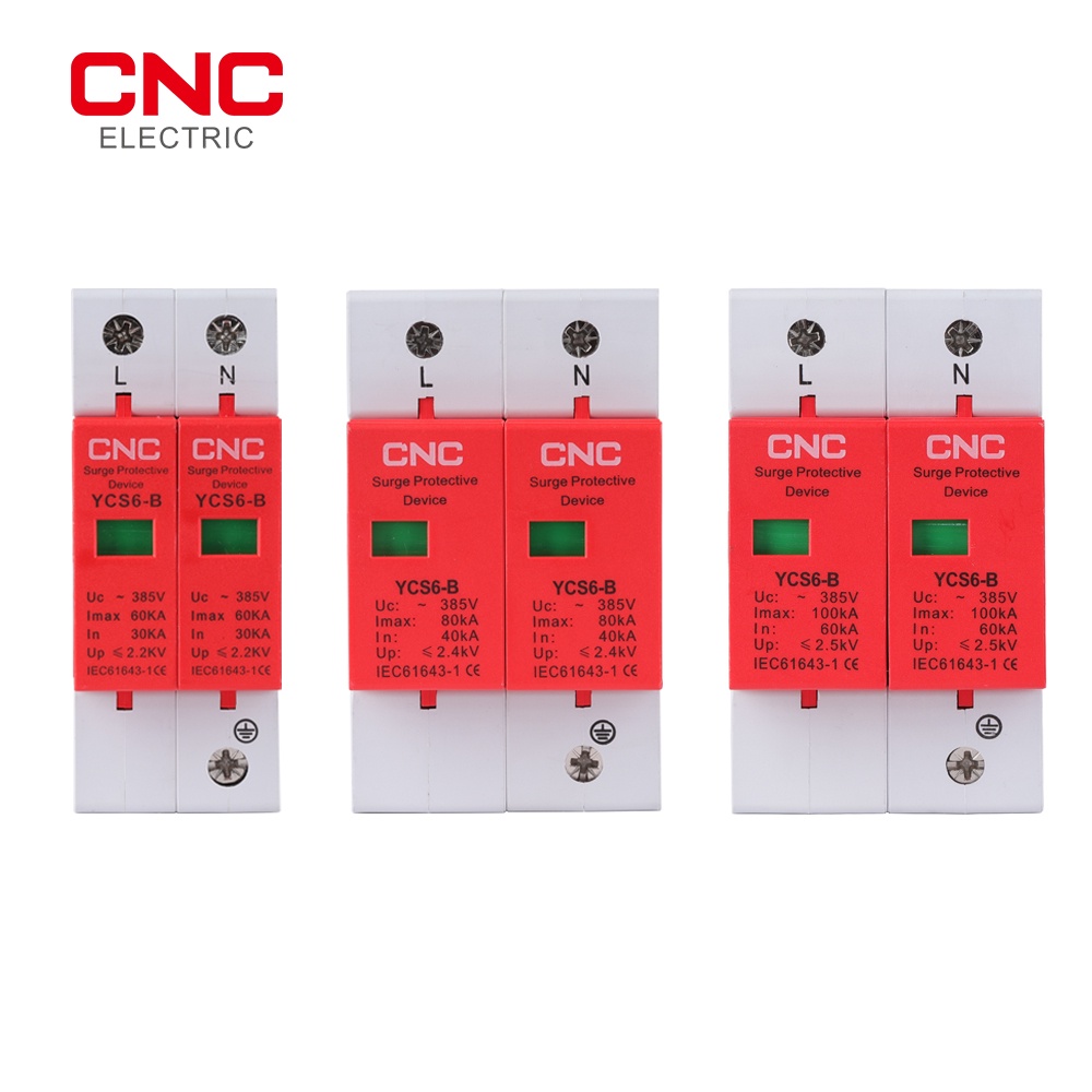 CNC YCS6-B AC SPD 2P House Surge Protector Protection Protective Low ...