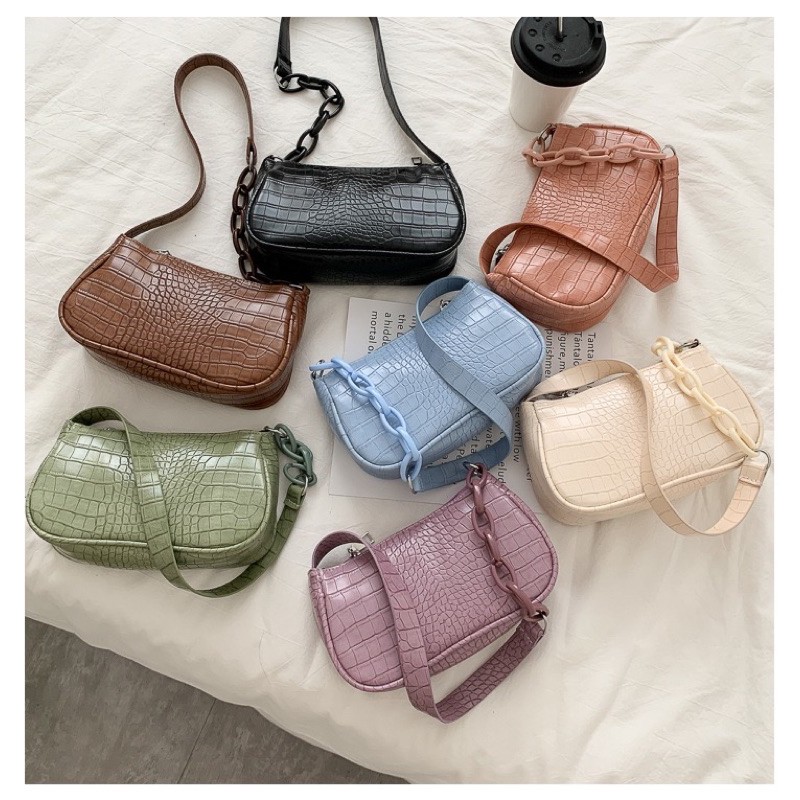 "Bua Loy Bag" | กระเป๋าหลากสี | มี 3 สี | Shopee Thailand