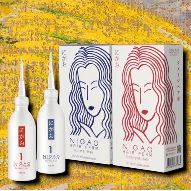 Nigao Hair Perm น้ำยาดัด นิกาโอะ แฮร์ เพิร์ม | Shopee Thailand