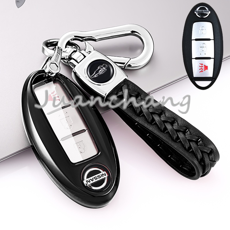ปลอกกุญแจรถยนต์ Nissan Almera เคสรีโมตกุญแจรถยนต์ แบบนิ่ม สําหรับ Nissan Qashqai / Sylphy ...