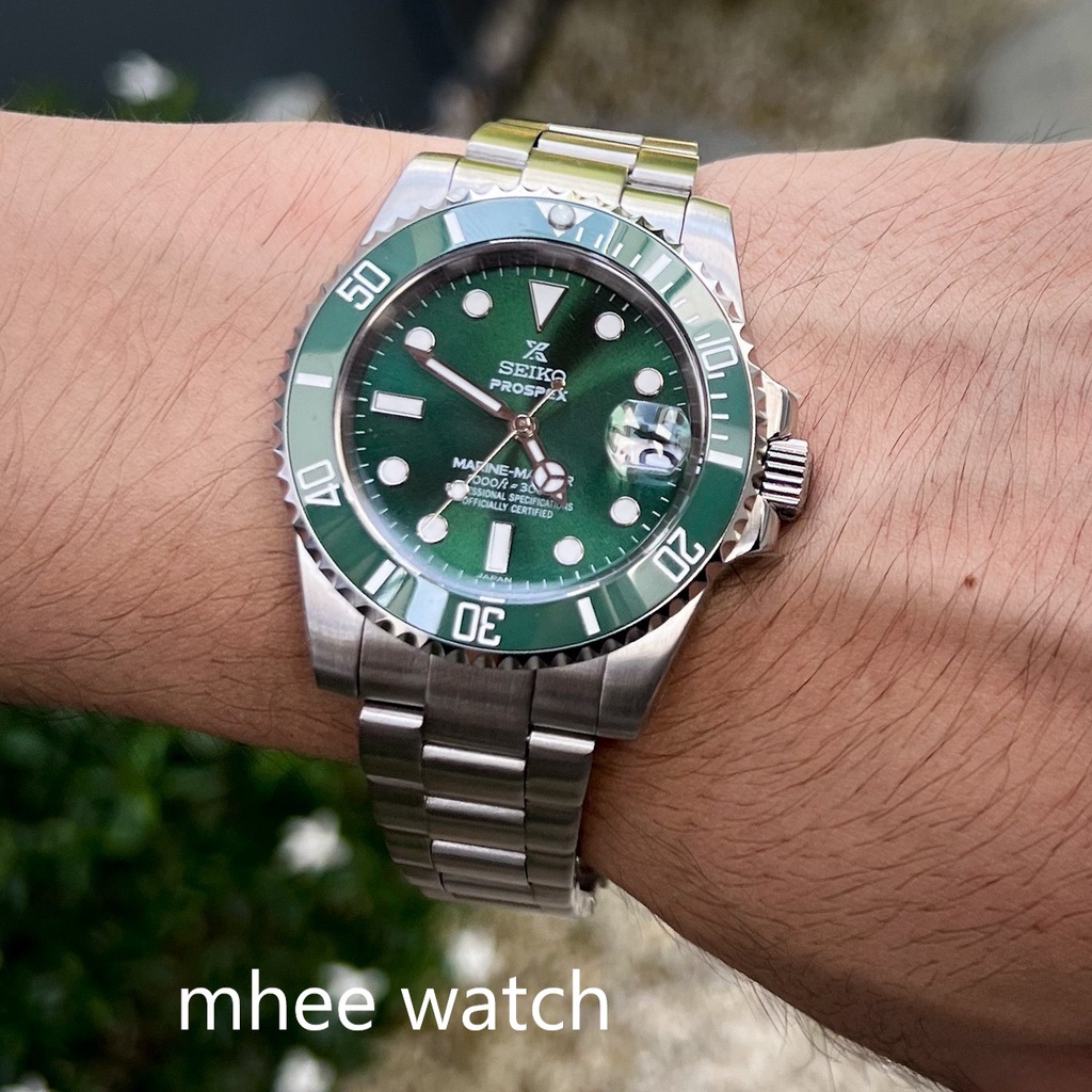 Seiko Modified Submarine Hulk Prospex Dial | Shopee Thailand