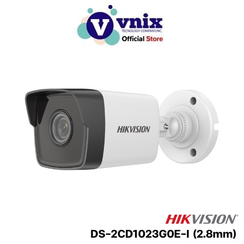 DS-2CD1023G0E-I(2.8mm) Hikvision 2 MP Fixed Bullet Network Camera By Vnix Group | Shopee Thailand