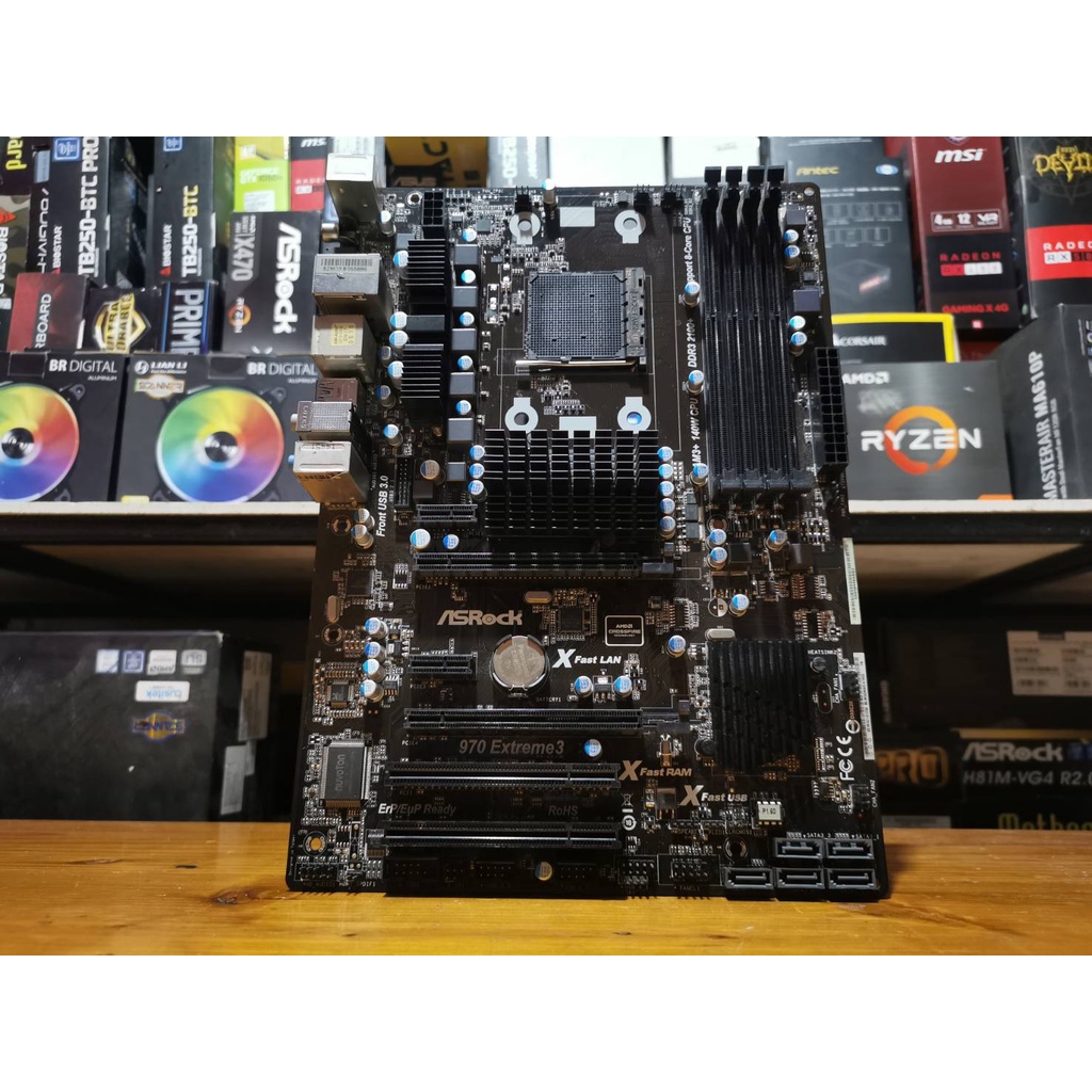 เมนบอร์ด(mainboard) asrock 970 extreme3 (socket am3+) | Shopee Thailand