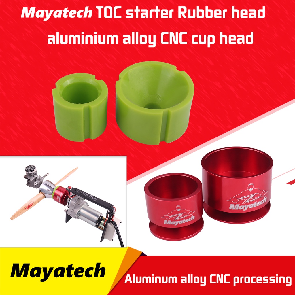 Mayatech TOC Roto Terminator Starter ยางสําหรับ 20-80cc เครื่องยนต์ ...