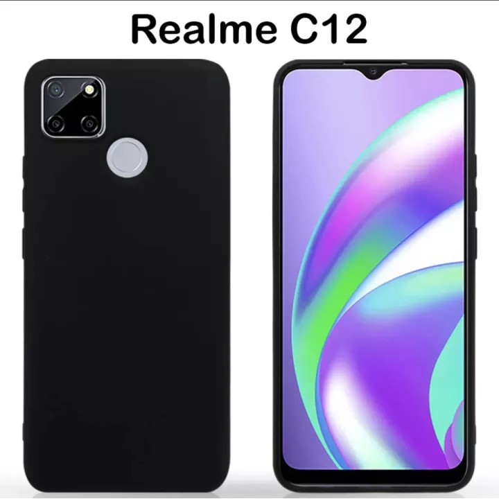 [ส่งจากไทย] Case Realme C25 Tpu สีดำ | Shopee Thailand