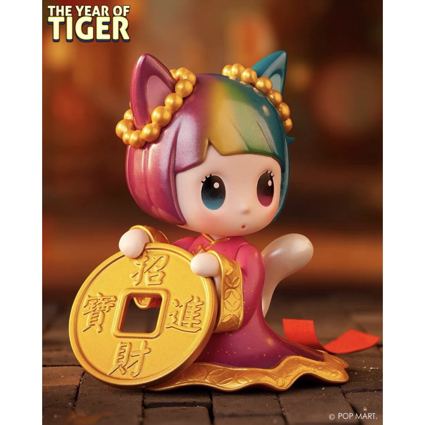 [แบบแยก] POP MART The Year of Tiger series 🧧🏮 ของสะสม Dimoo Molly ...