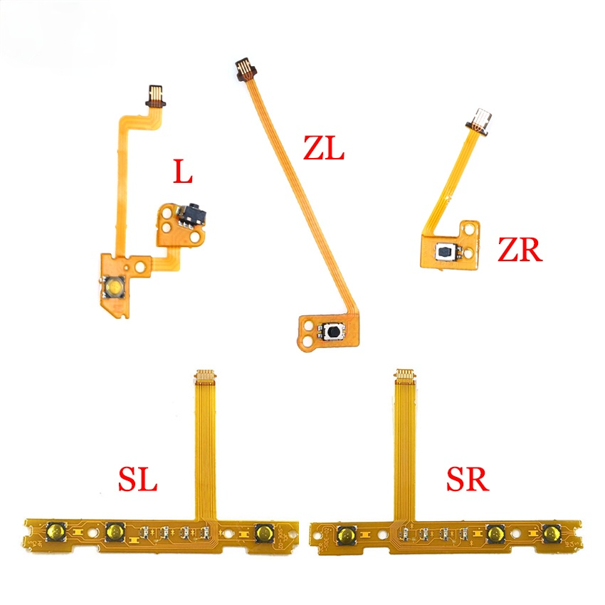 Zl Zr L Sl Sr ปุ่มริบบิ้นยืดหยุ่นสายเคเบิ้ลสําหรับ Nintendo Switch Ns ...