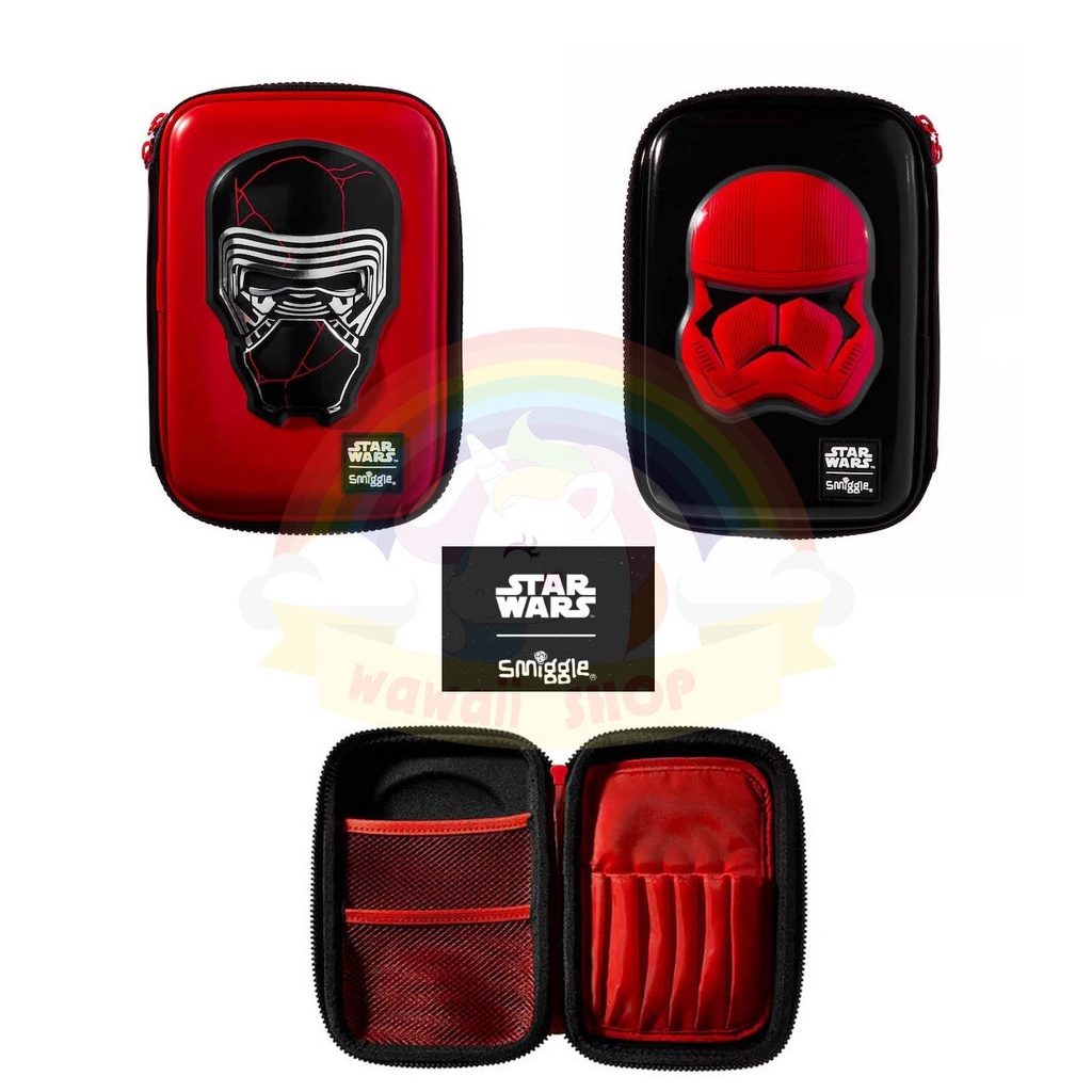 Smiggle Star Wars Hardtop Pencil Case กล่องดินสอ สตาร์วอล ของแท้ จาก ...