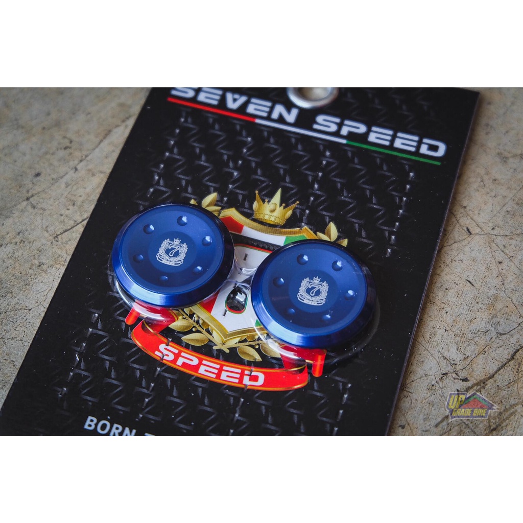 ฝาปิดรูกระจกเดิม SEVEN SPEED สำหรับ XMAX ตัวนี้เป็นแบบจุด มี 7 สี ชุดละ ...