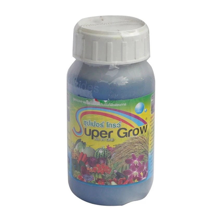 Super Grow Plant Food อาหารเสริมสำหรับพืช250 ซีซี เร่ง ต้น ดอก ผล (10 ...