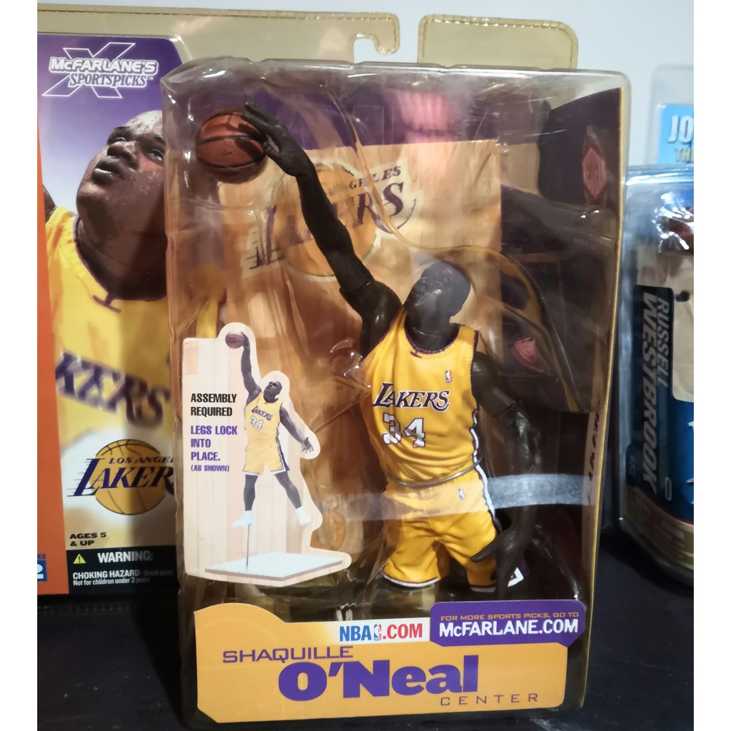 SHAQUILLE "SHAQ" O'NEAL LA Lakers Basketball NBA - McFarlane Series 2 ...