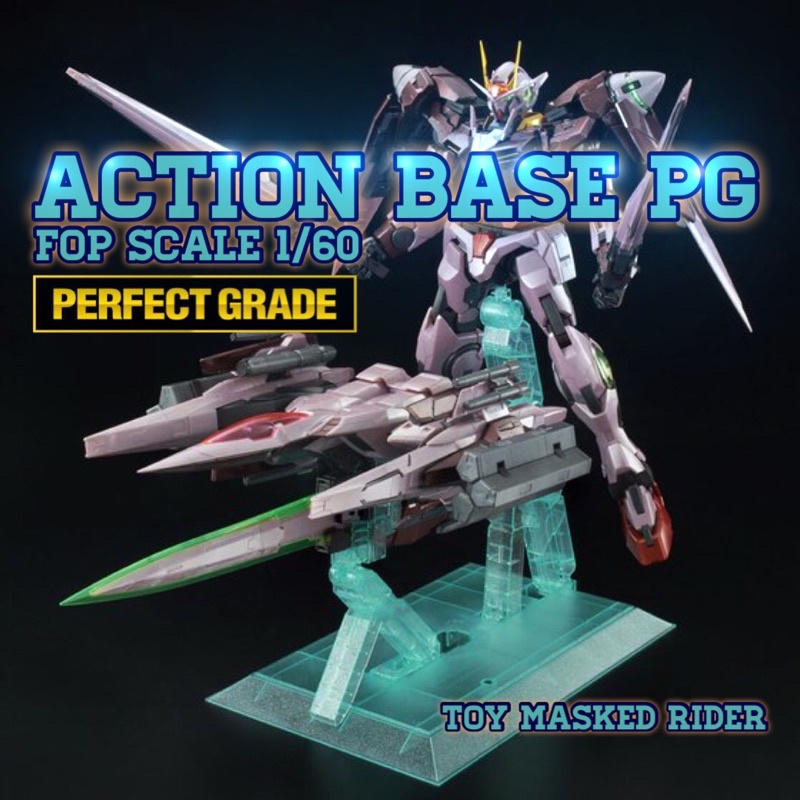 ⬛️⬜️ฐานตั้งกันดั้มสำหรับ PG Gundam ACTION BASE PG 1/60 มี 4 สี ดำ/ขาว ...