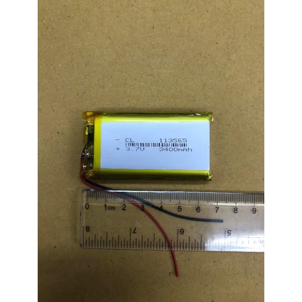แบต3.7V 113565 3400HAm | Shopee Thailand