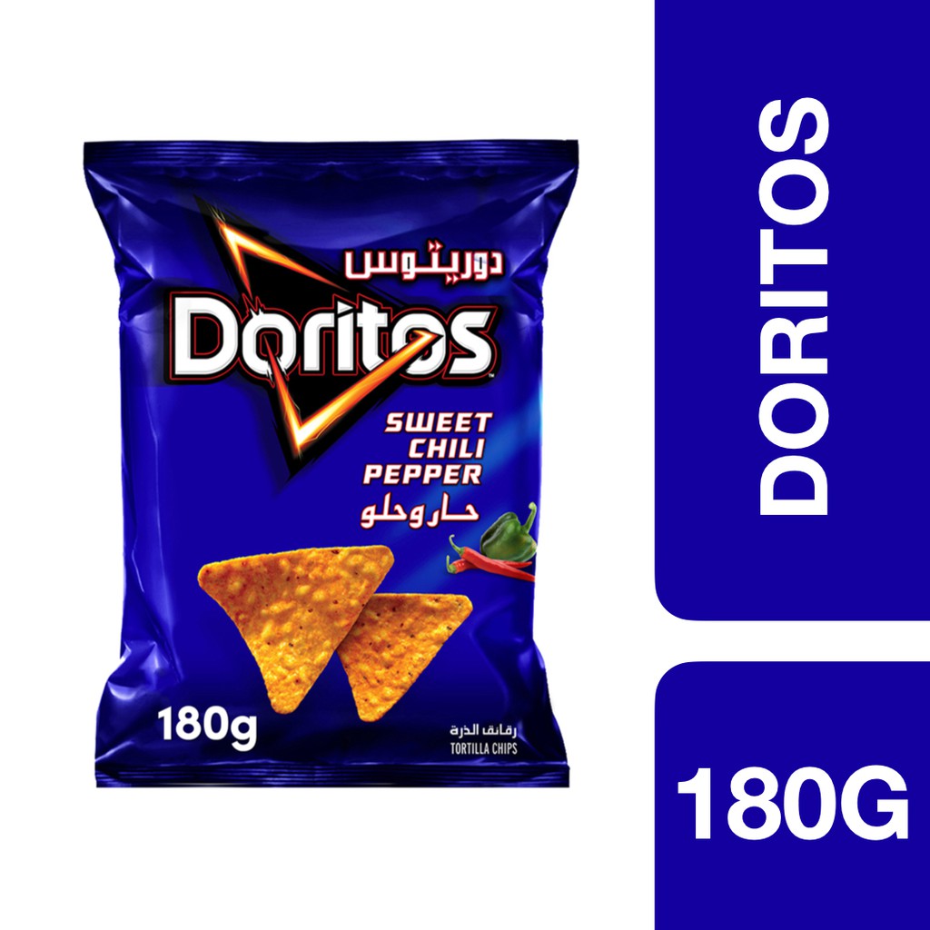 Doritos Sweet Chili Pepper 180g ++ โดริโทส รสพริกหวาน 180 กรัม | Shopee ...