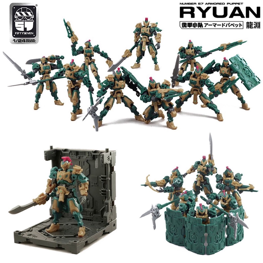 Btf 】FIFTYSEVEN No.57 โมเดลหุ่นฟิกเกอร์ มังกร Abyss RYUAN 3IAC | Shopee ...
