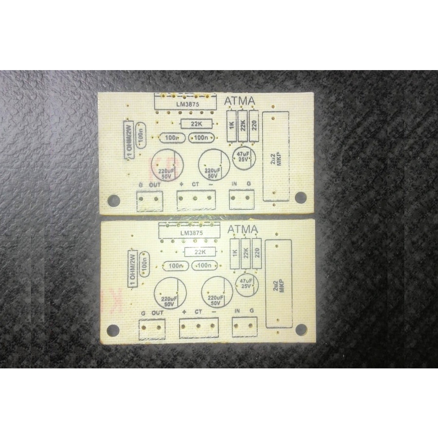 2 PCB Gainclone Gaincard LM3875 เพื่อประกอบ Audiophile High End Audio ...