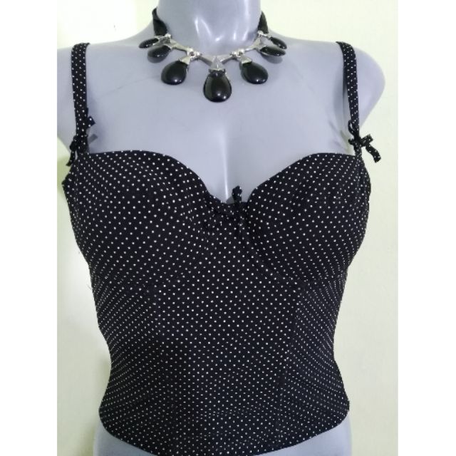 เสื้อ ครอ เส ็ ท ลายpolka Dot ซีทรู Shopee Thailand