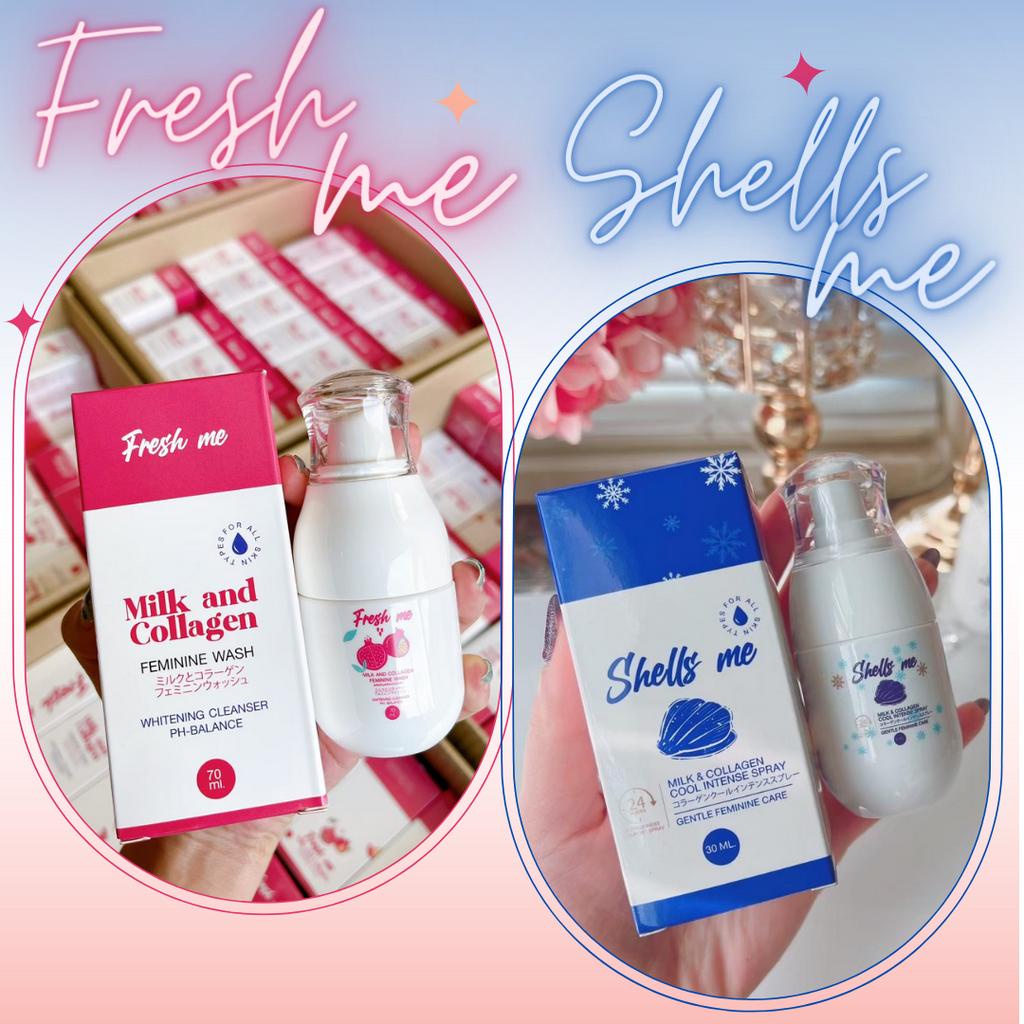 Fresh me ทำความสะอาดจุดซ้อนเร้น สเปย์ สูตรอ่อนโยน ผสมคอลลาเจน ลดกลิ่น ...