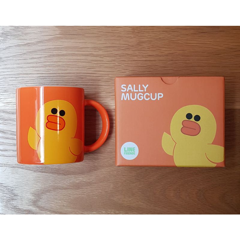 ถ้วย Line Friends Mug Cup ของแท้ Made in Korea Brown & Sally บราวน์ แซ ...