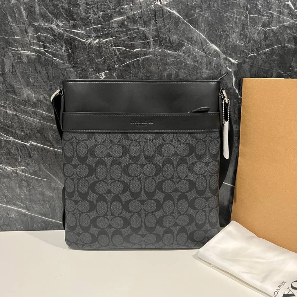 พร้อมส่ง กระเป๋า OUTLET แท้ 💯% COACH F71877 BOWERY CROSSBODY IN ...