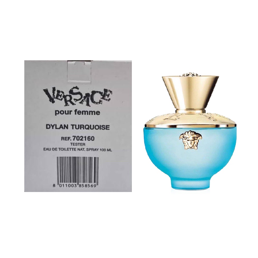 Versace Dylan Blue Turquoise Pour Femme EDT 100 ml กล่องขาว เทสเตอร์ ...