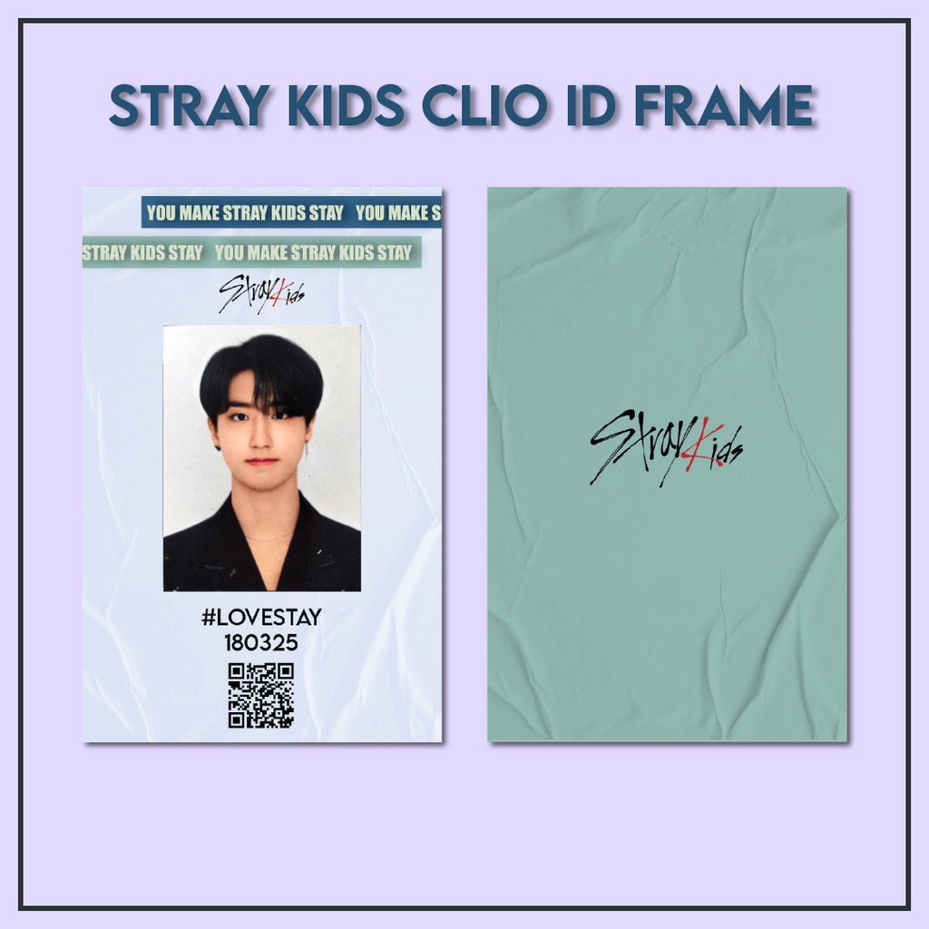 [ONE] Skz ID PHOTO FRAME (เกรดธันวาคม) | Shopee Thailand