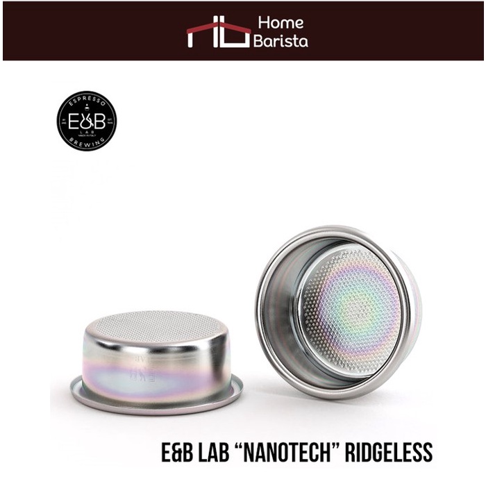 E&B Lab - Filter Basket (Nanotech) (Ridgeless) เคลือบ Nanoquartz | Shopee Thailand