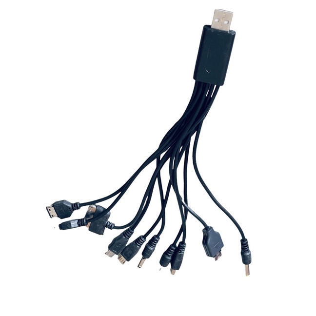 Multi - Function สาย 10 in 1 Universal Micro Mini USB Multi Jack ...