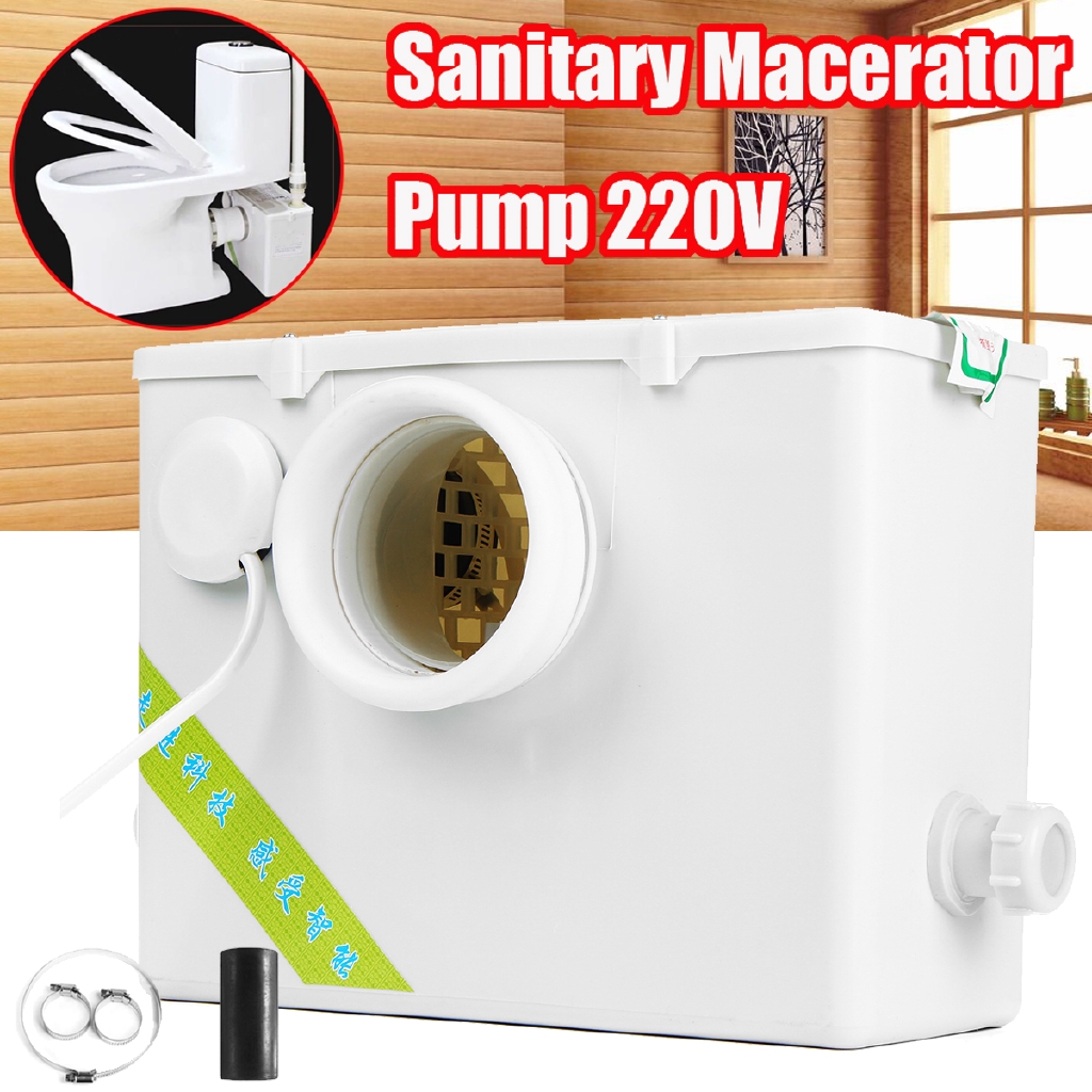 AC 220V 2500L/h 400W Multi-inlet Horizontal Macerator Disposal Pump ...