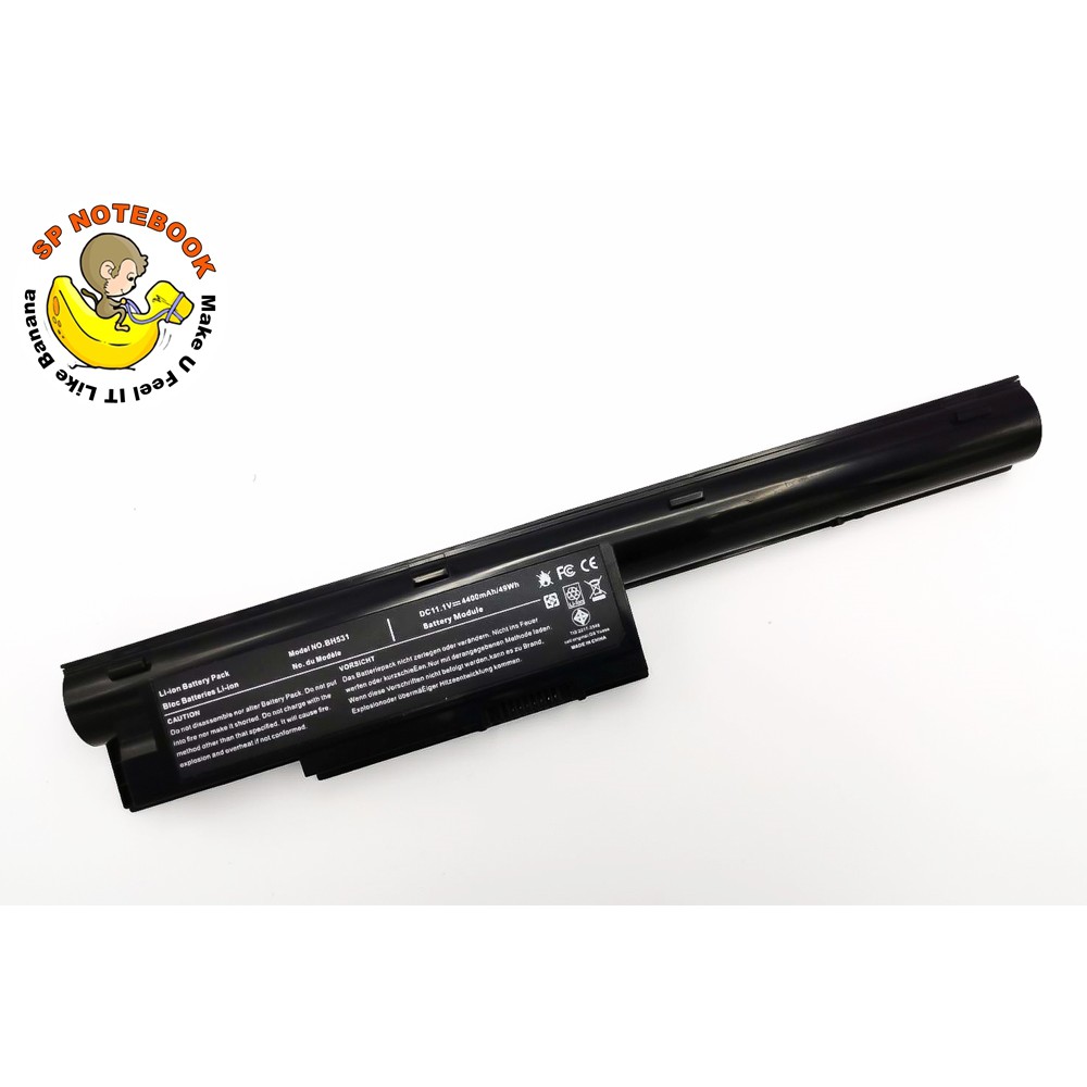 FUJITSU Battery แบตเตอรี่โน๊ตบุ๊ค FUJITSU LIFEBOOK BH531 LH531 SH531 ...
