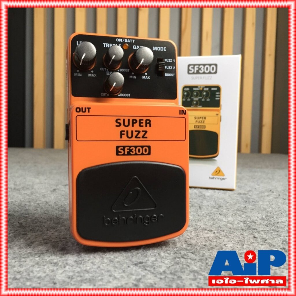 BEHRINGER SF300 เอฟเฟคกีต้าร์ Super Fuzz Distortion เอฟเฟ็คกีตาร์ให้ ...